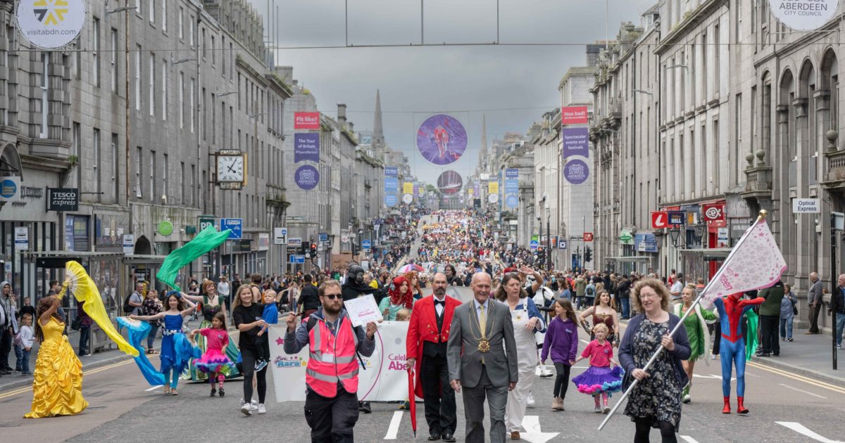 Celebrate Aberdeen 2023 parading organisations invited to bid for £ ...
